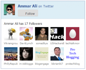 Cool Twitter Follower Box Widget For Blogger - All Blogging Tips